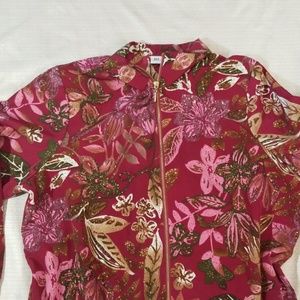 Blair | Jackets & Coats | Vintage Blair Lightweight Zip Up Floral ...